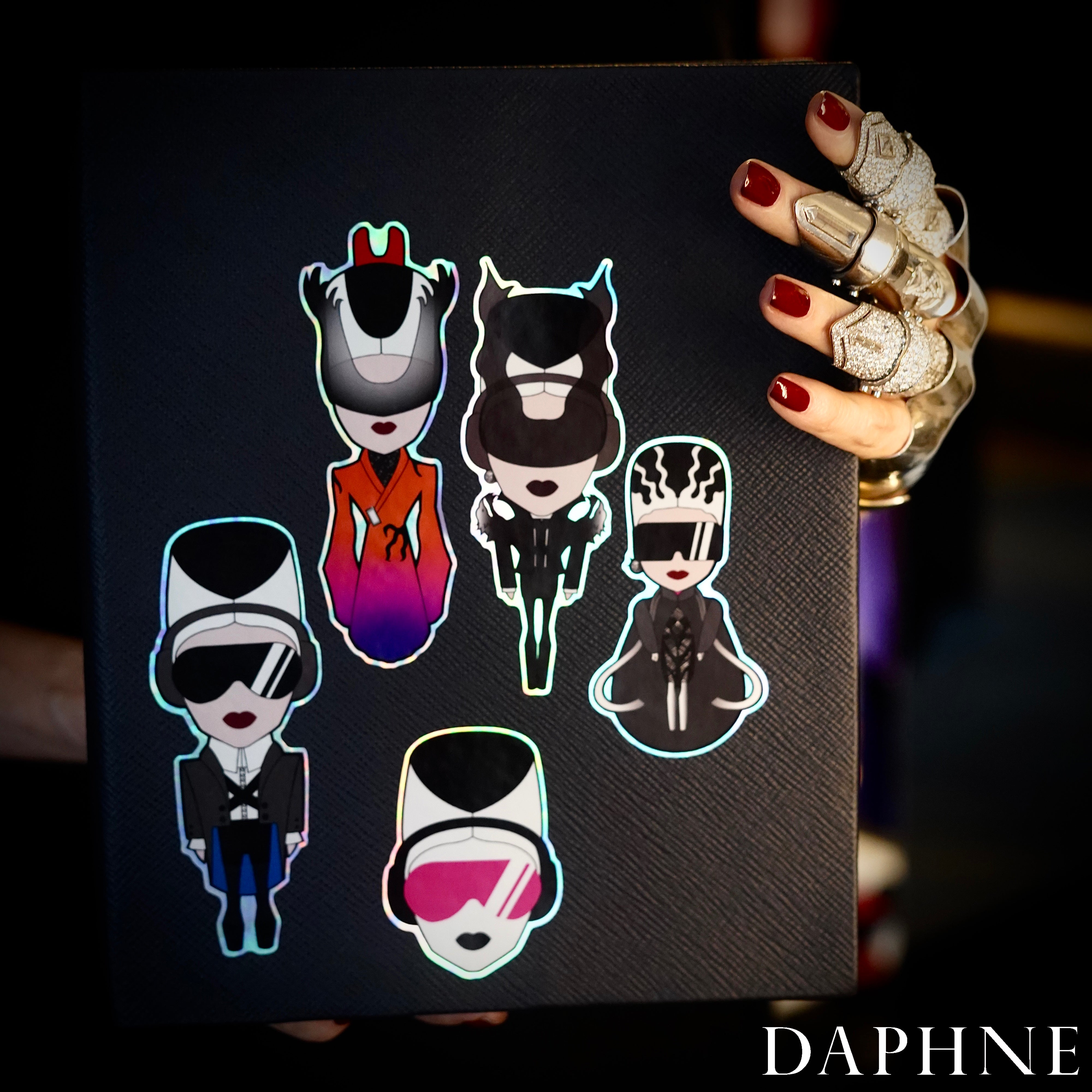 DAPHNE ‘ICON’ LIMITED EDITION STICKER PACK – The Daphne Guinness Shop